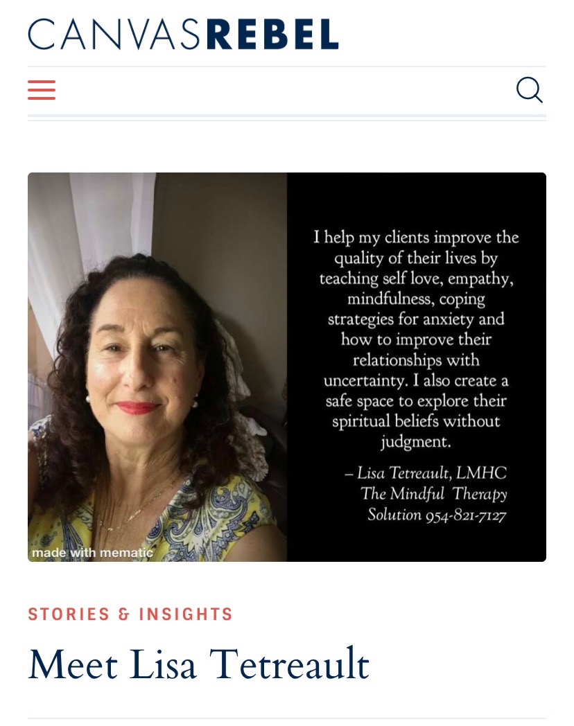 About us - Lisa Tetreault, LMHC